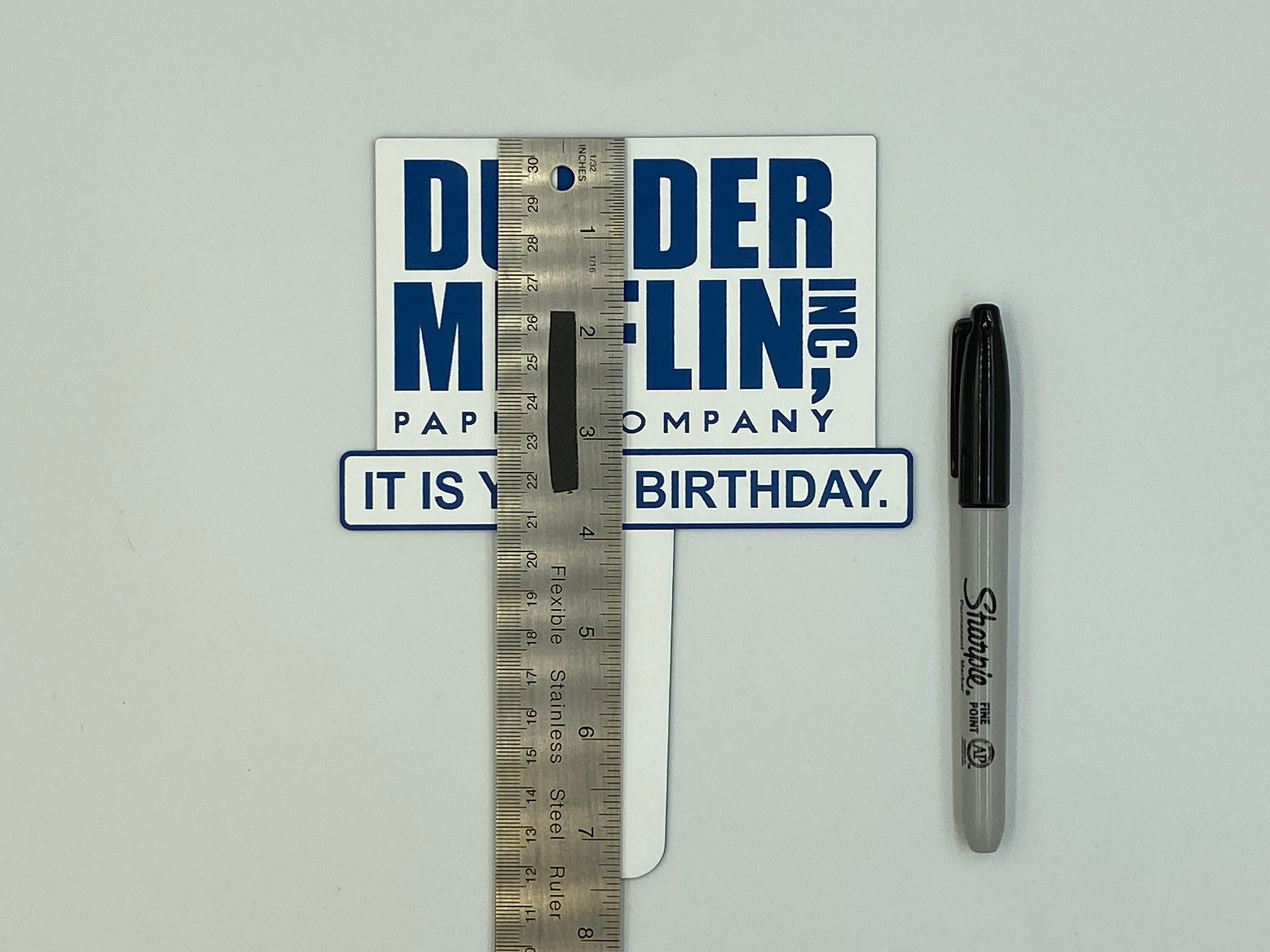 The Office Reusable Cake Topper - Etsy