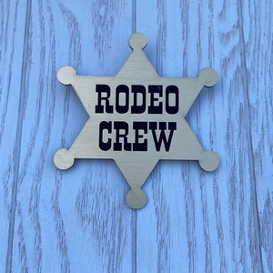 Rodeo Crew Badges - Etsy
