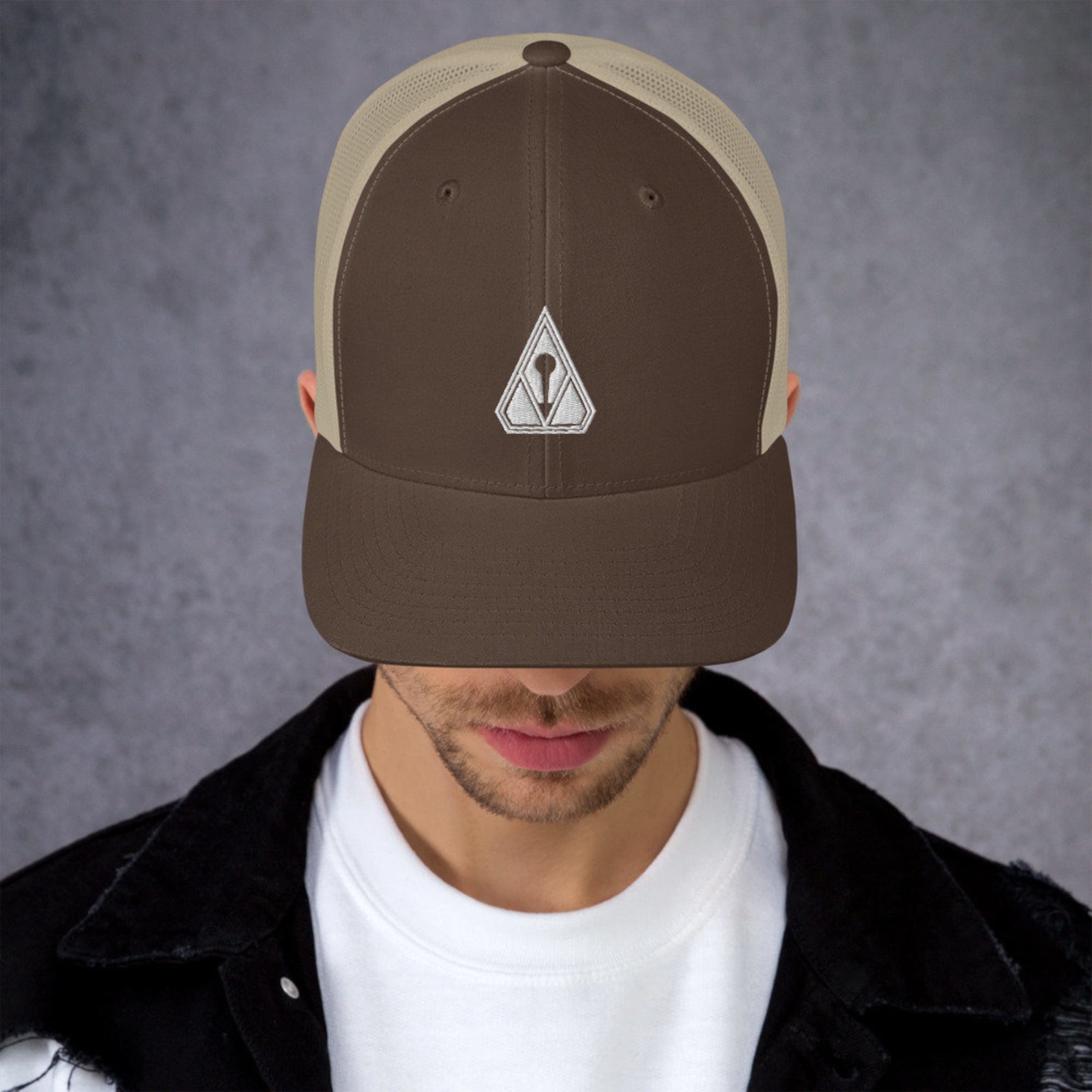 Tivan Logo Trucker Cap - Etsy