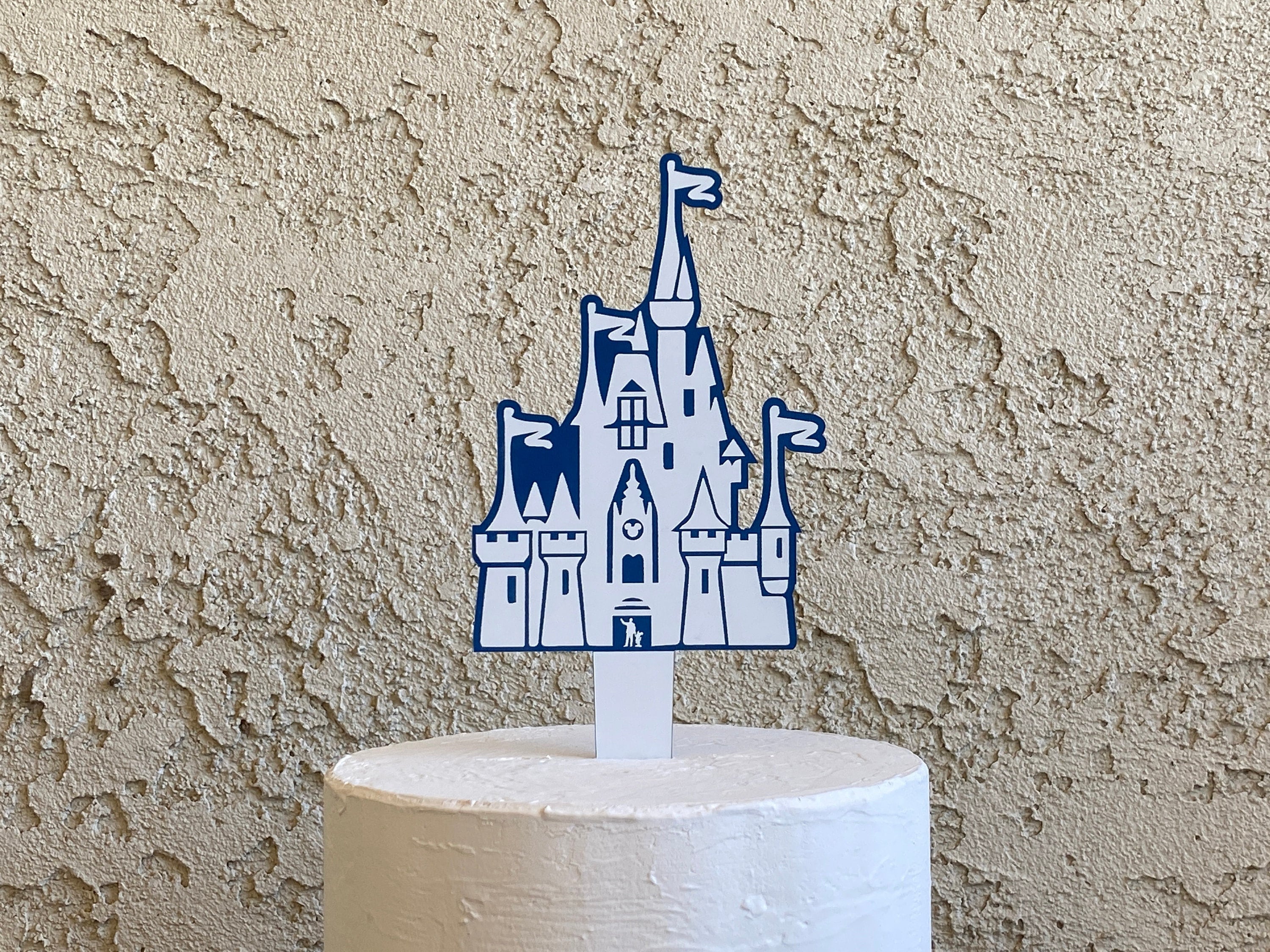 Castle Cake Topper - Etsy