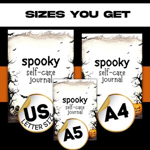 Halloween Self-care Workbook Printable With Spooky and Witchy - Etsy