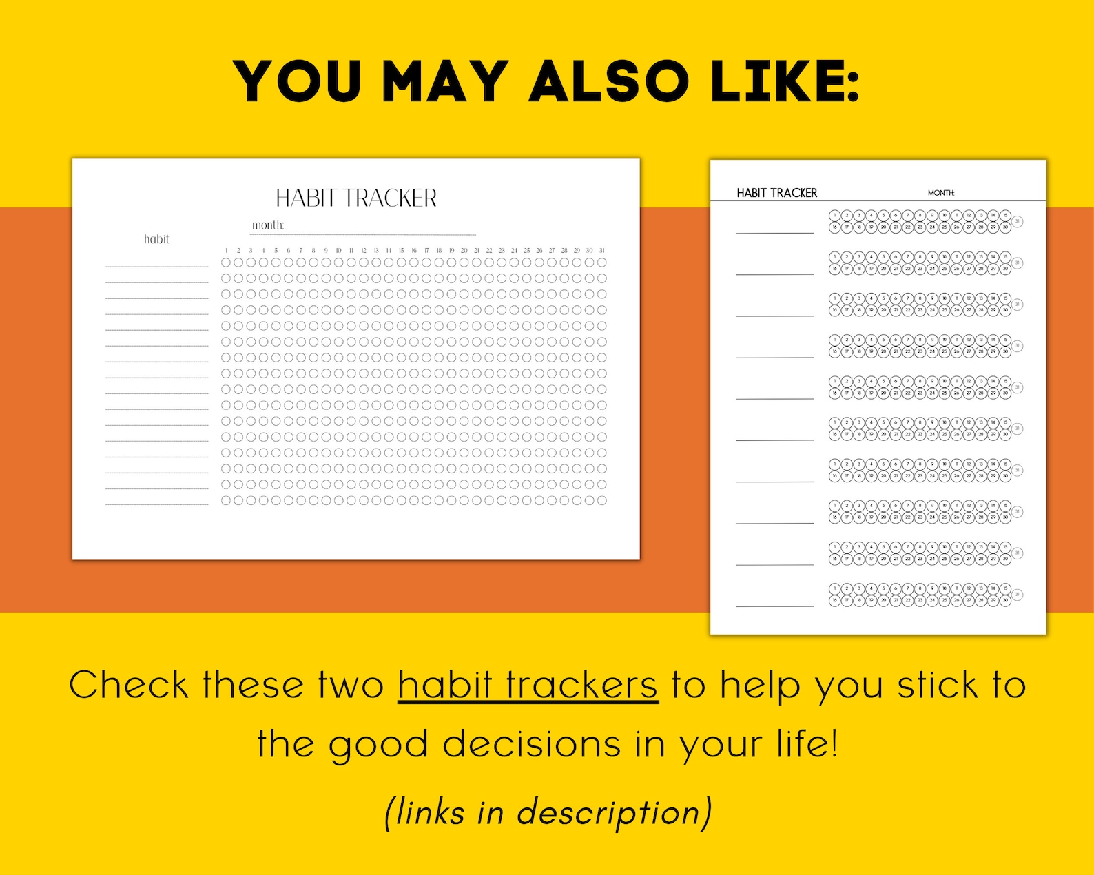 Honeycomb Challenge Tracker Printable: Goal Setting, Habit Developing ...