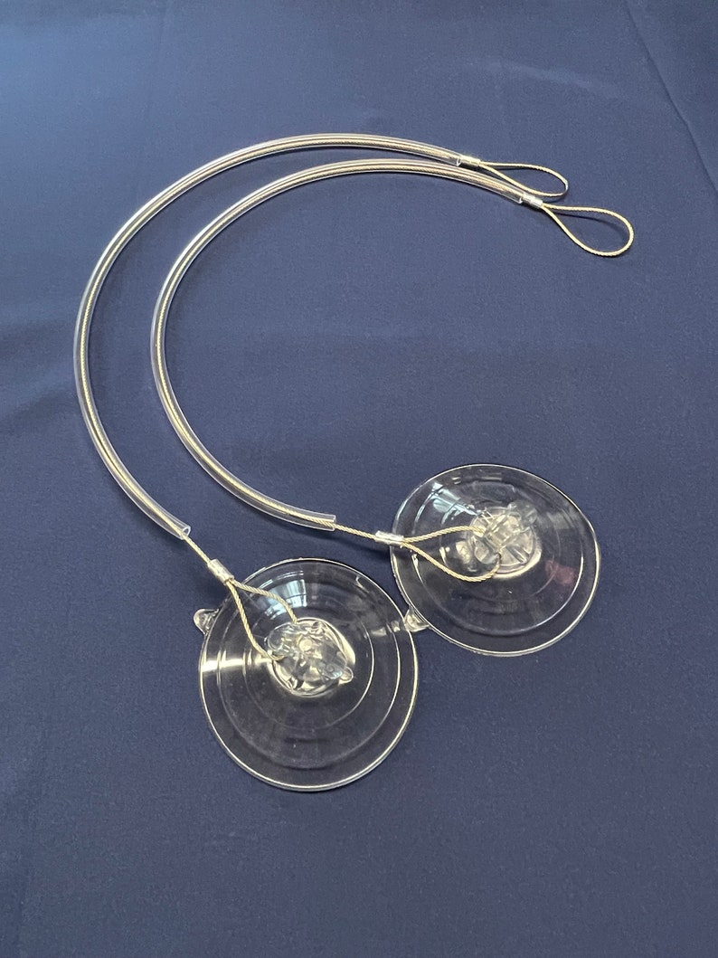 Suction Cup/hanging Wire Combo Set - Replacement - Etsy