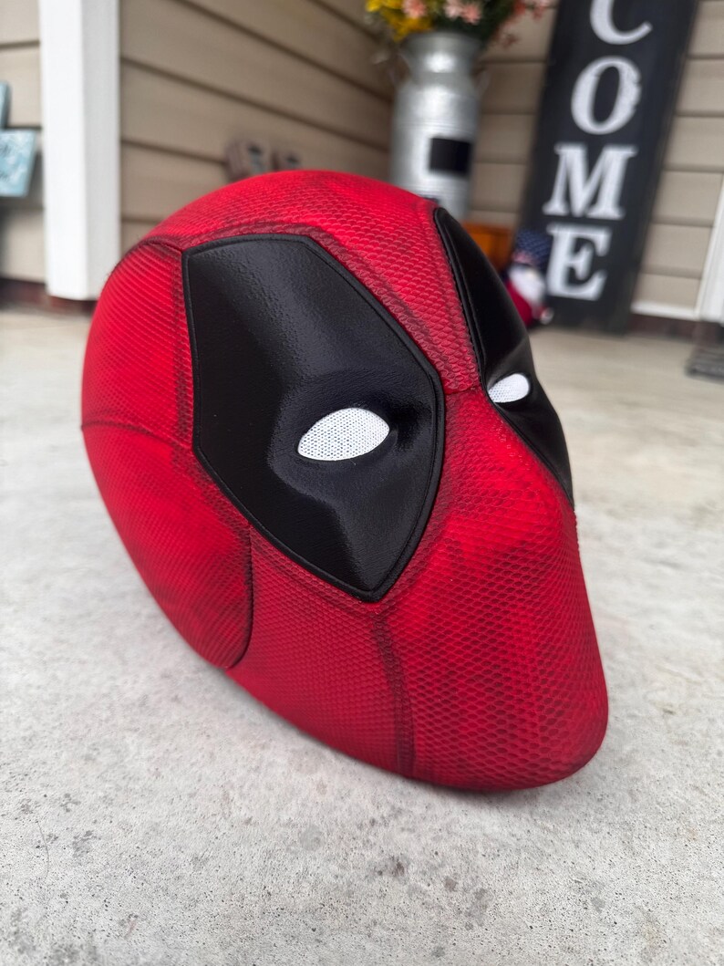 Deadpool Mask 3D Printed - Etsy