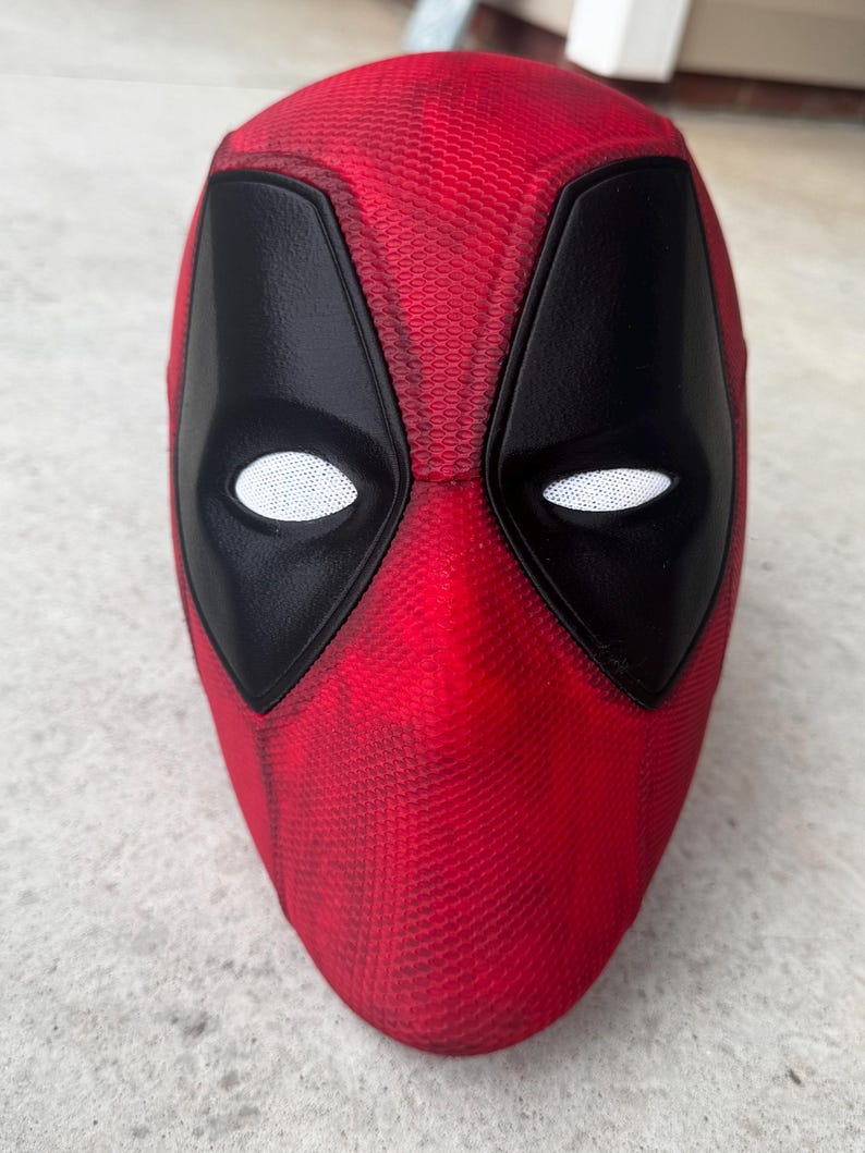 Deadpool Mask 3D Printed - Etsy