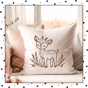 Plotterdatei Reh SVG Eps DXF PNG | Digistamp Reh Laserdatei Laser Gravur Lasergravur Plotter ...