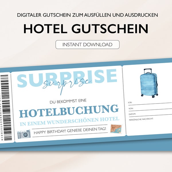 Hotel Birthday Card - Etsy