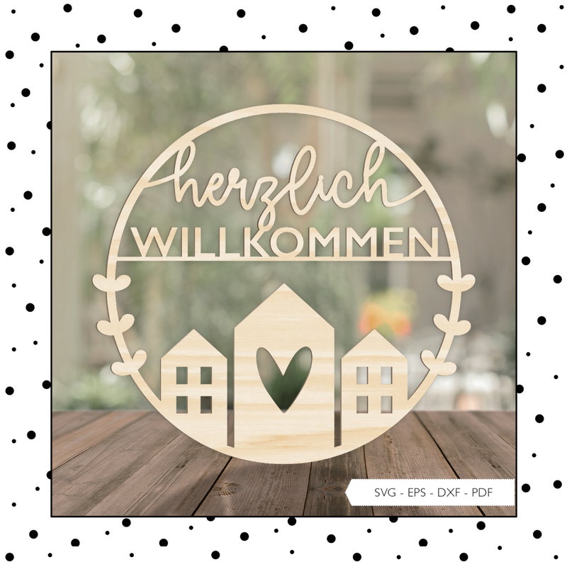Herzlich willkommen zu hause - Etsy.de