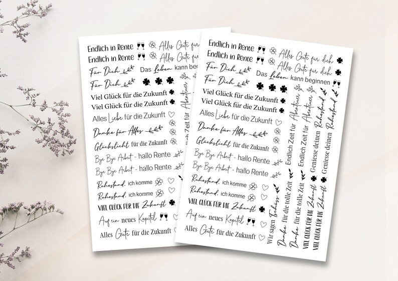 Retirement Candle Tattoos | PDF Template for Waterslide Decal Candles ...