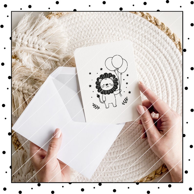 Plotter File Lion SVG Eps DXF PNG | Digistamp Cute Lion Laser File ...