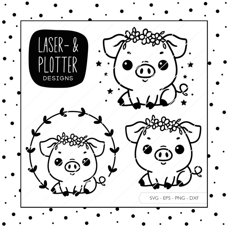 Plotterdatei schwein - Etsy.de