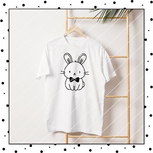 Plotterdatei Hase SVG Eps DXF PNG | Digistamp Niedlicher Hase Ostern ...
