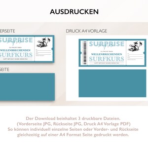 Personalized Voucher Surfing Ticket PDF Download Surfing Course Surfing ...