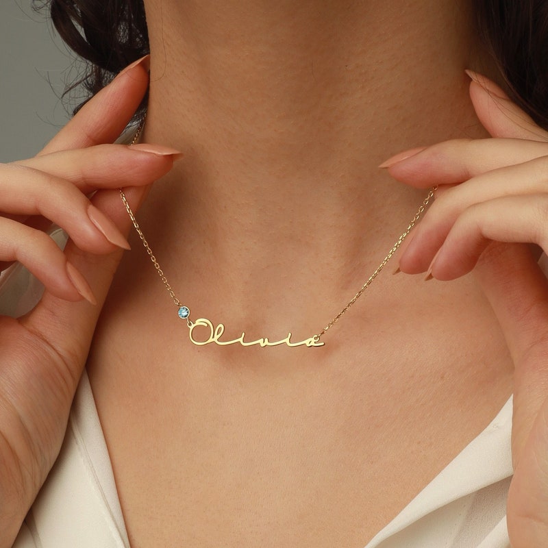 Name Necklace - Etsy