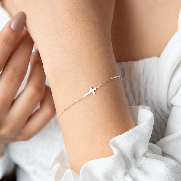 Cross Bracelet - Etsy