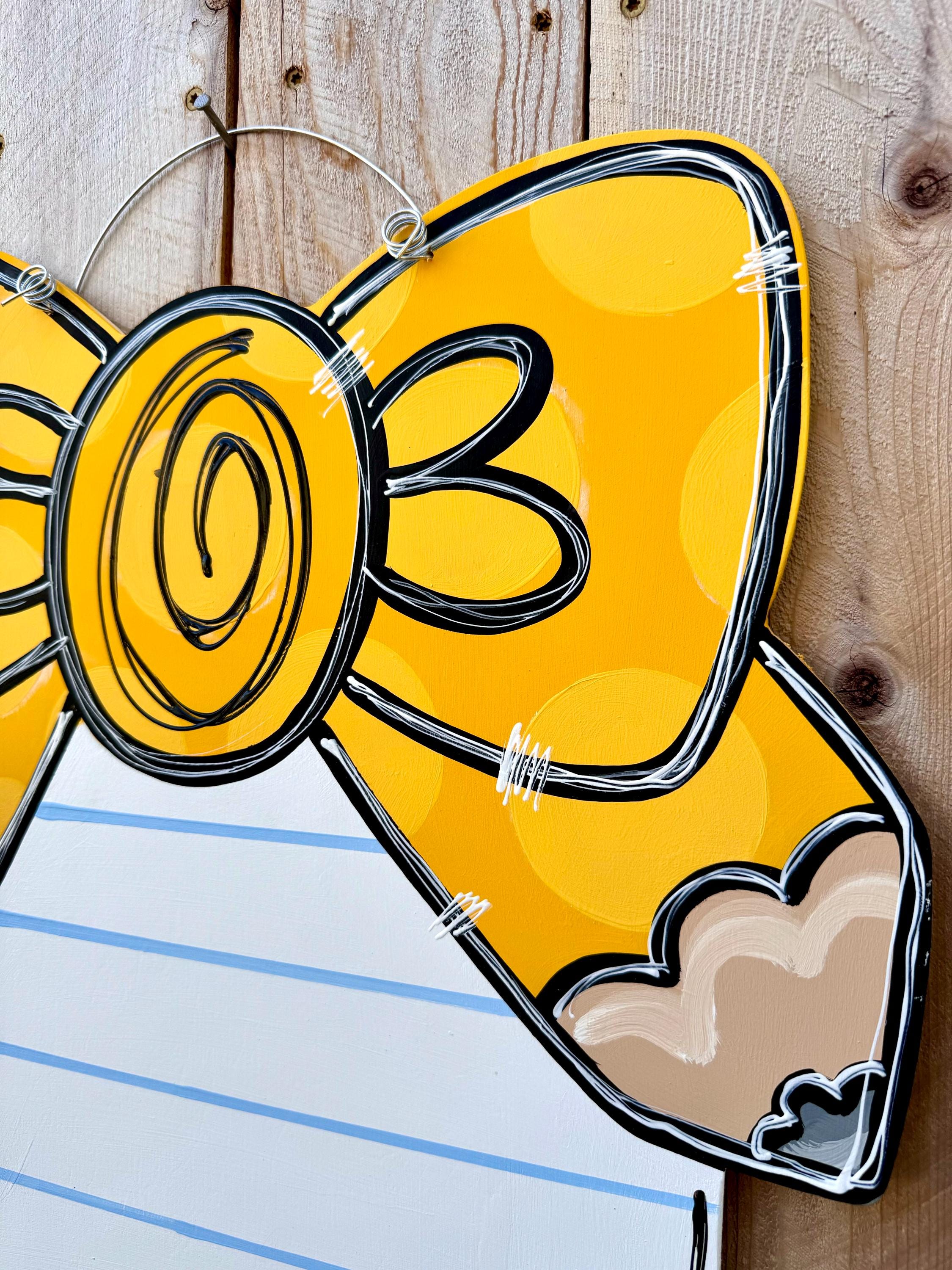 Teacher Door Hanger, Classroom Door Hanger, Back to School, Retro Door ...