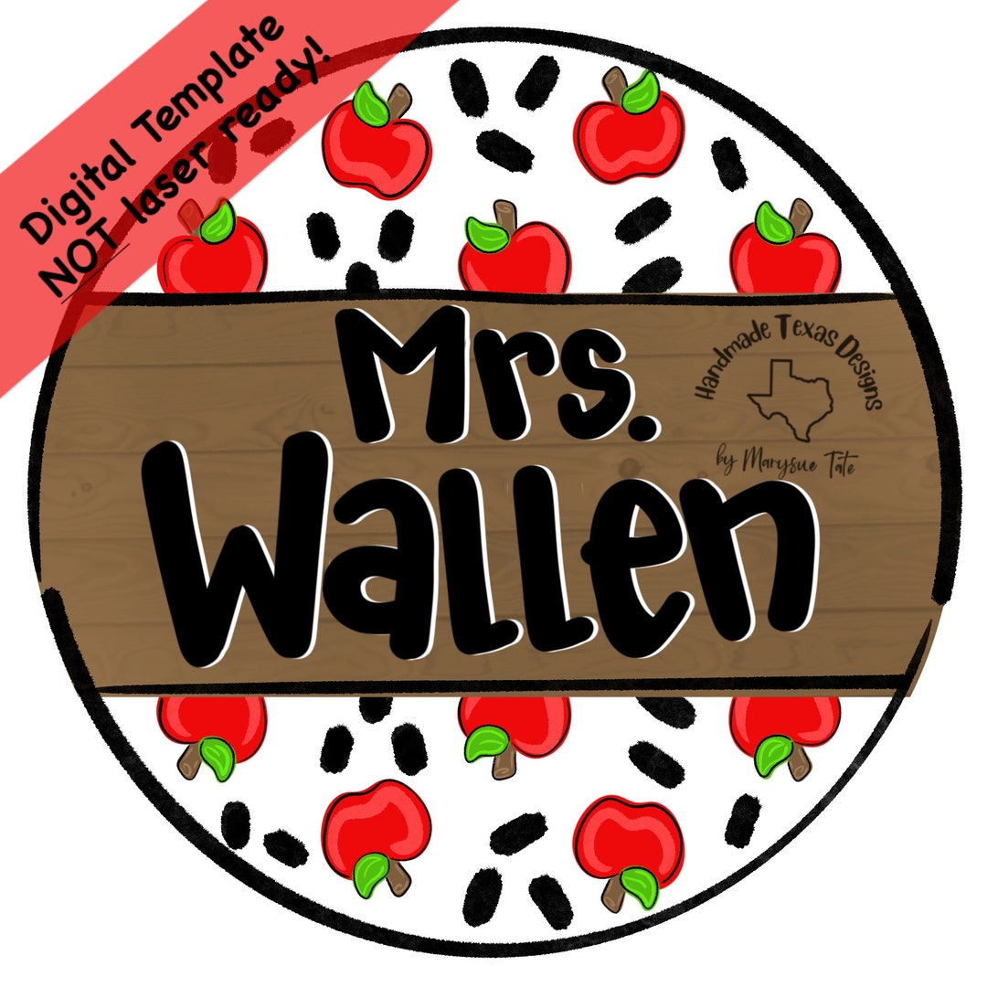 Door Hanger Template, Teacher Door Hanger Template, Classroom Door ...