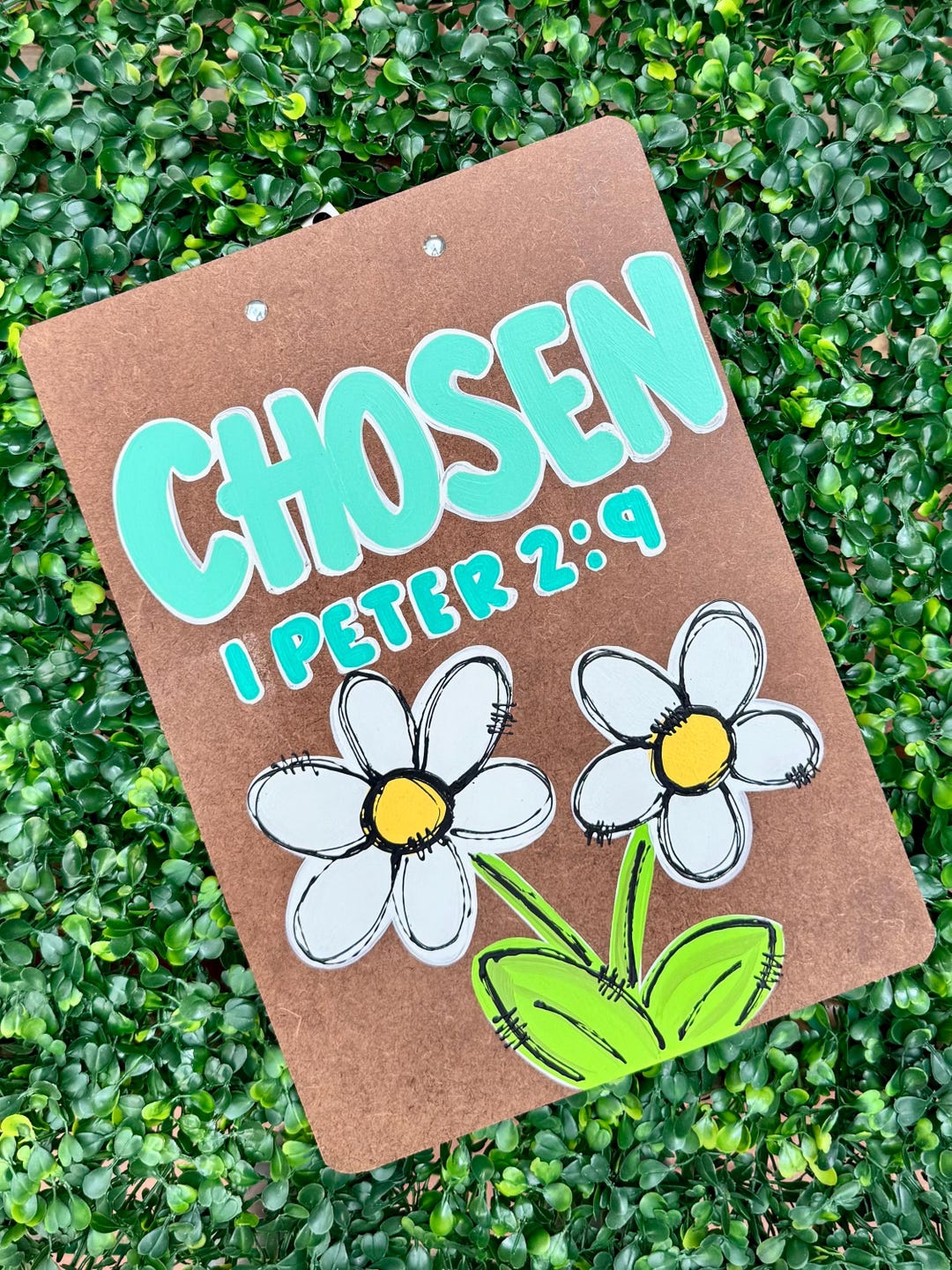 Bible Study Supplies, Bible Journaling Supplies, Hand Painted Clipboard ...
