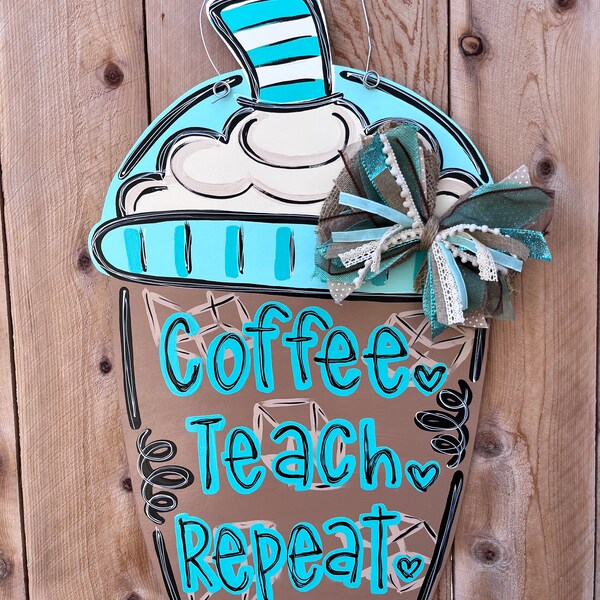 Coffee Classroom Door Decor - Etsy