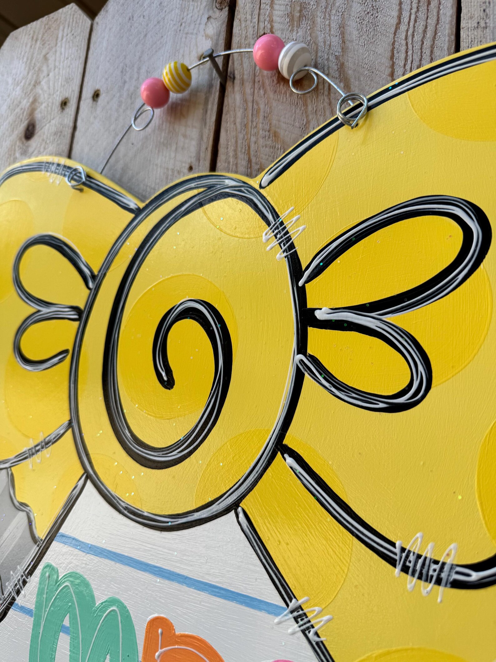 Teacher Door Hanger, Classroom Door Hanger, Back to School, Retro Door ...