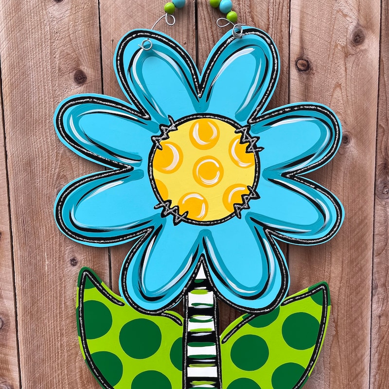 Spring Door Hanger - Etsy