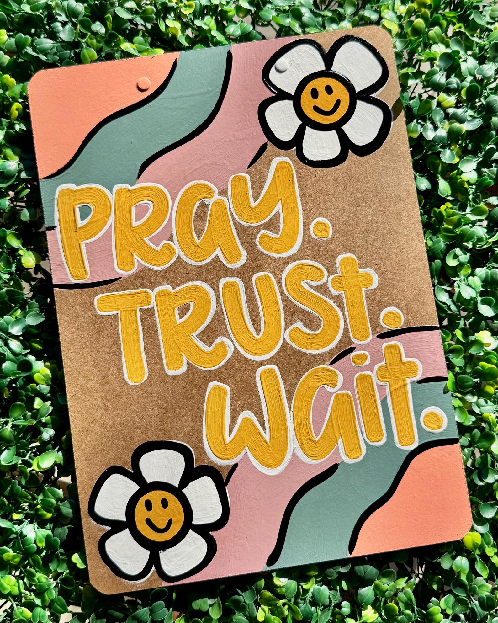 Bible Study Supplies, Bible Journaling Supplies, Hand Painted Clipboard ...