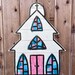 READY TO SHIP, Chapel Door Hanger, Easter Door Hanger, Church Door ...