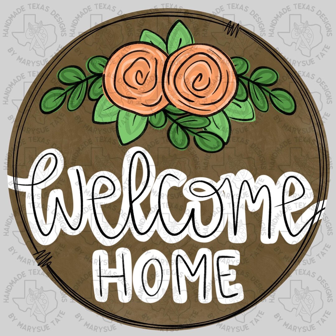 Door Hanger Template, Everyday Door Hanger Template, Welcome Door ...