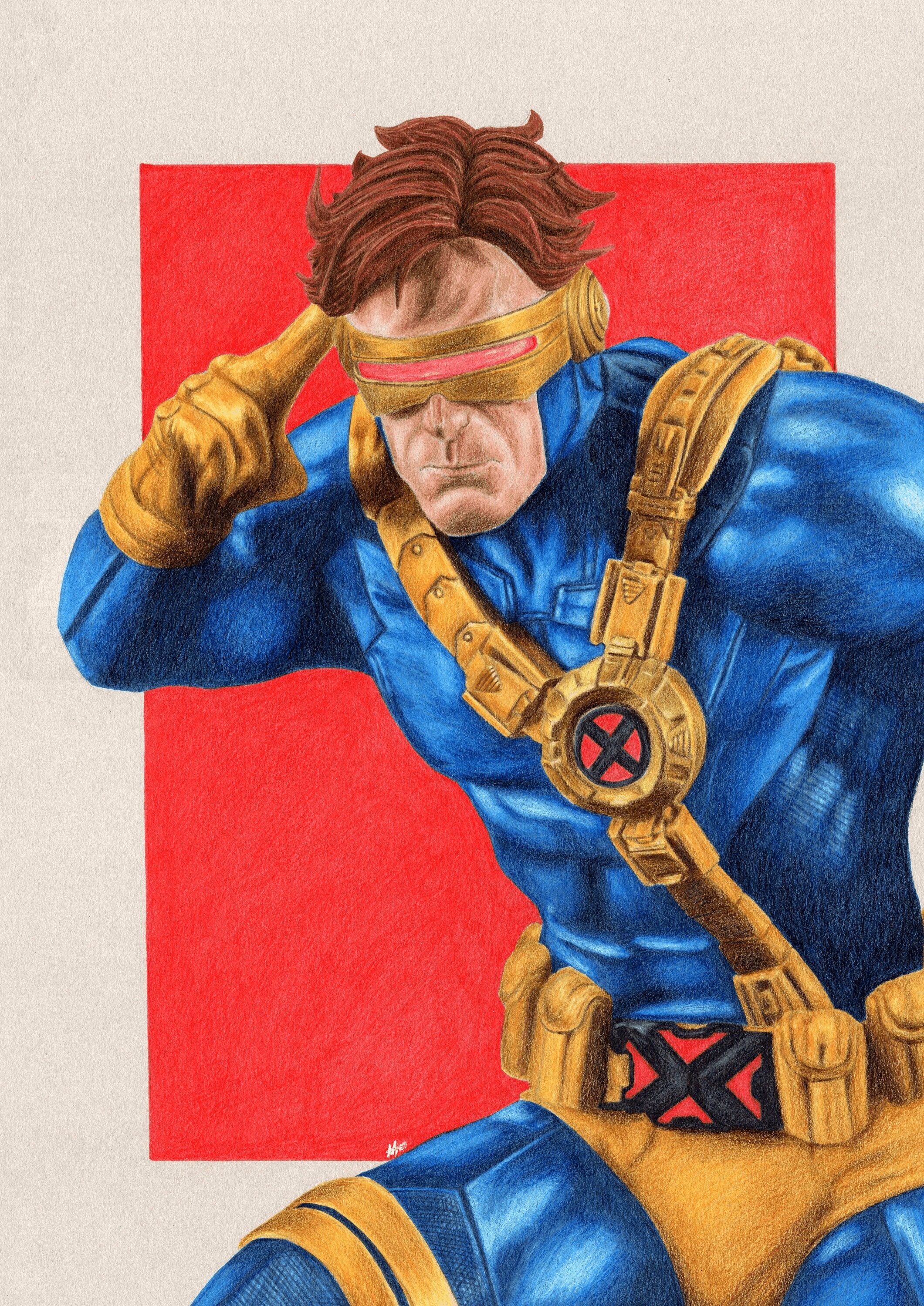 X Men Cyclops Drawings