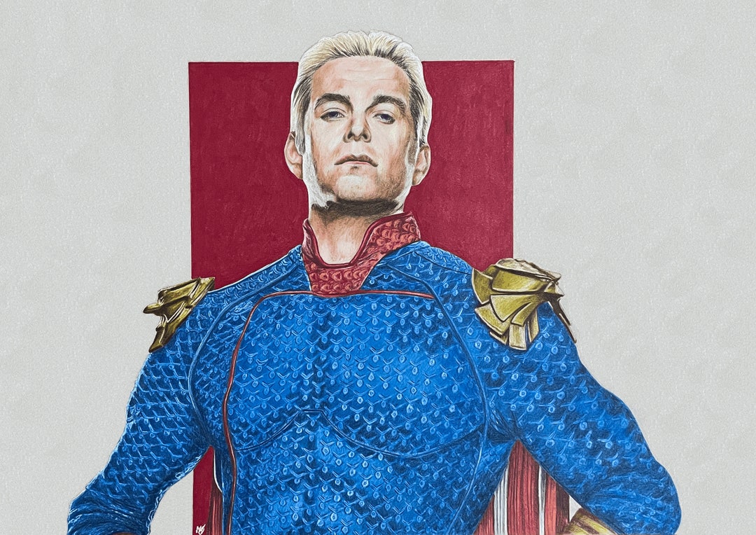 Homelander Fine Art Portrait - Etsy