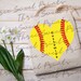 Softball Heart Png, Softball Heart Svg, Sports Girl Png, Softball Png ...