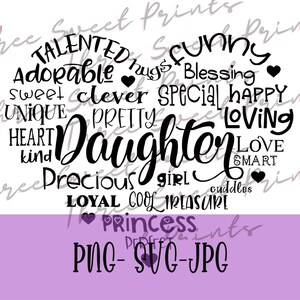Daughter Png, Daughter Svg, About My Daughter Png, About My Daughter ...