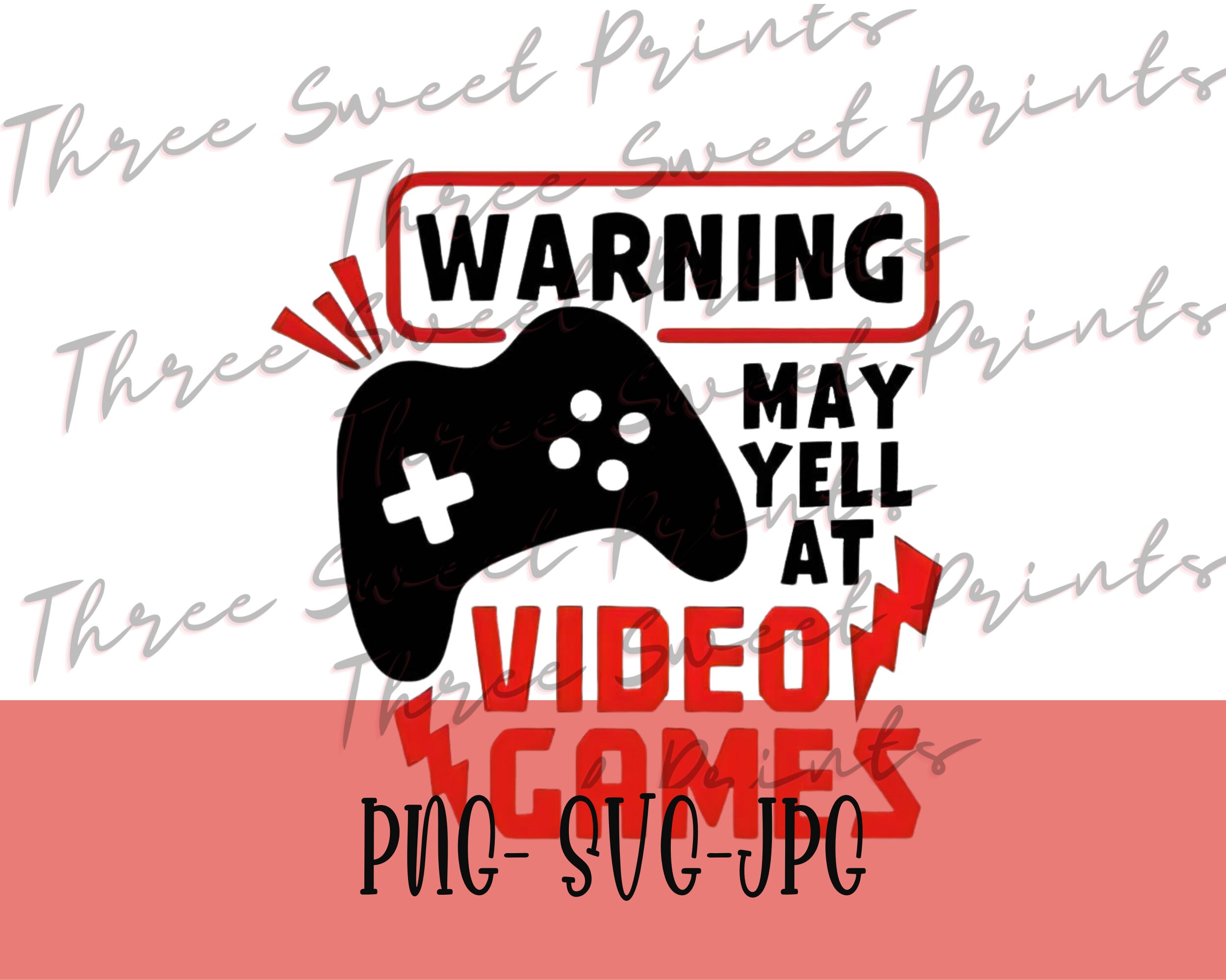 Warning May Yell at Video Games Png, Warning May Yell at Video Games ...