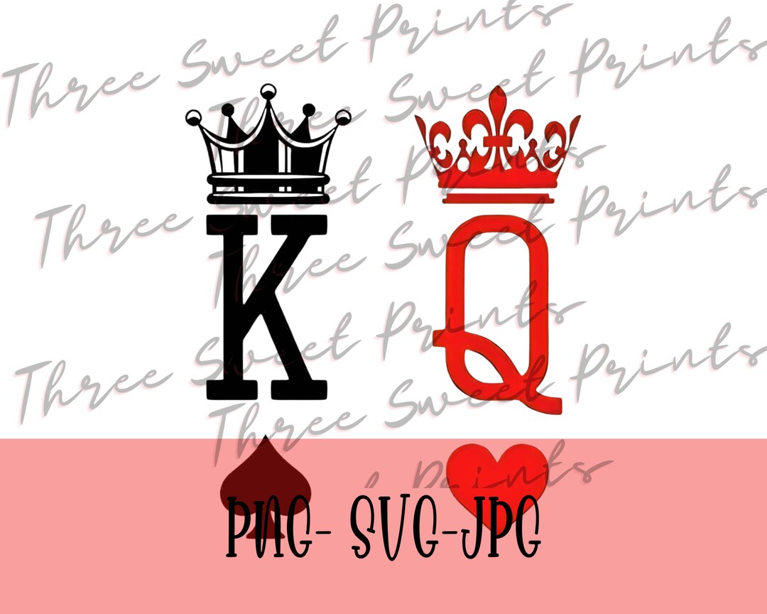 King Queen Png King Queen Svg Couples Png K Png Q Png King Png