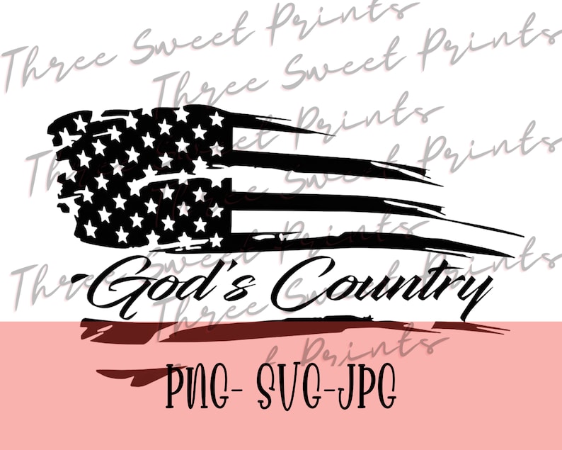 God's Country Png, God's Country Svg, 4th of July Png, Patriotic Png ...