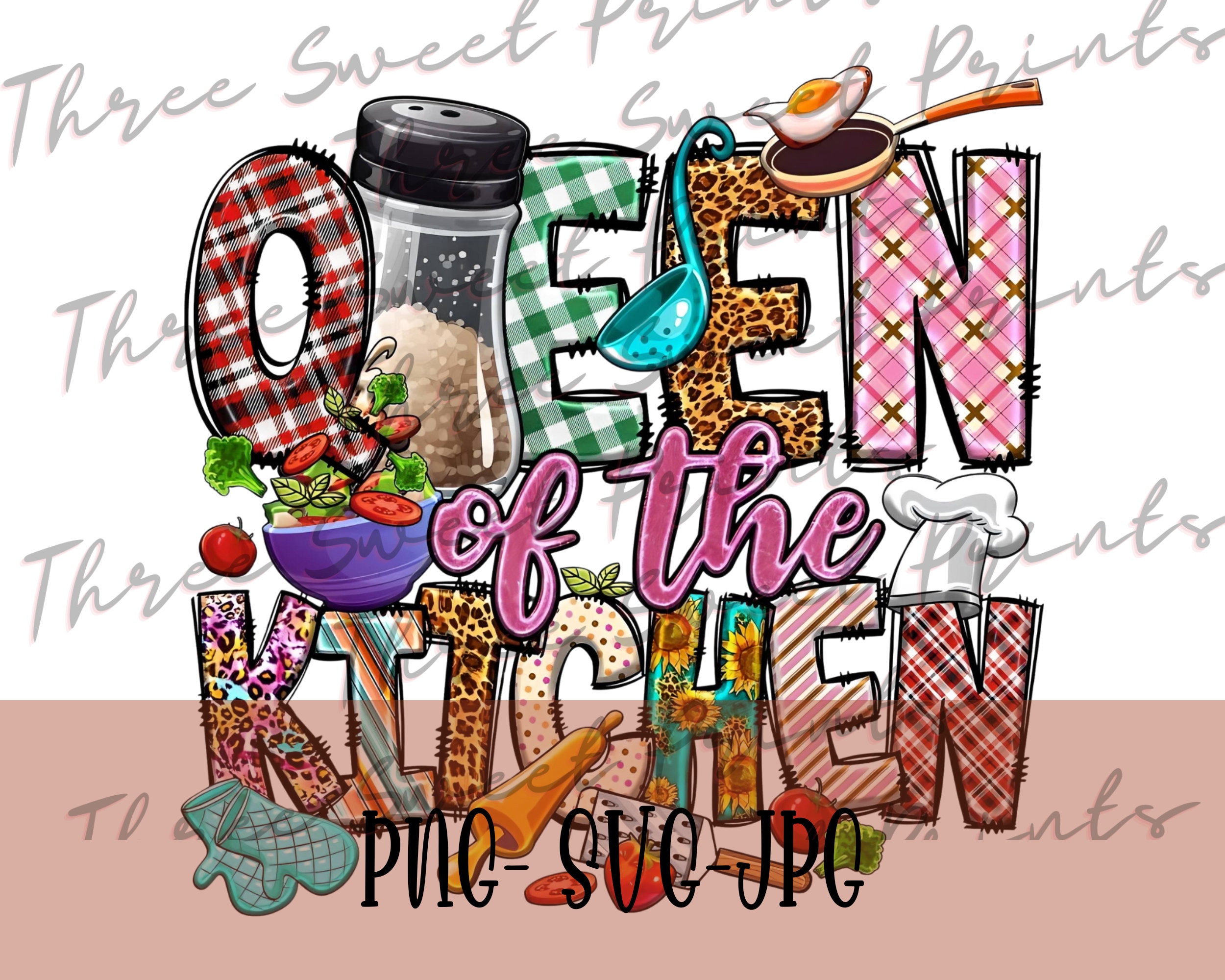 Queen of the Kitchen Png, Queen of the Kitchen Svg, Queen Png, Queen ...