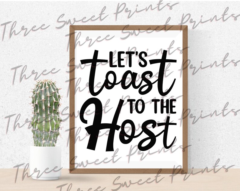 Let's Toast to the Host Png, Let's Toast to the Host Svg, Toast Png, Wine Glass Png, Party Host ...