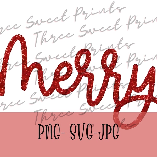 Merry Merry Merry Svg - Etsy