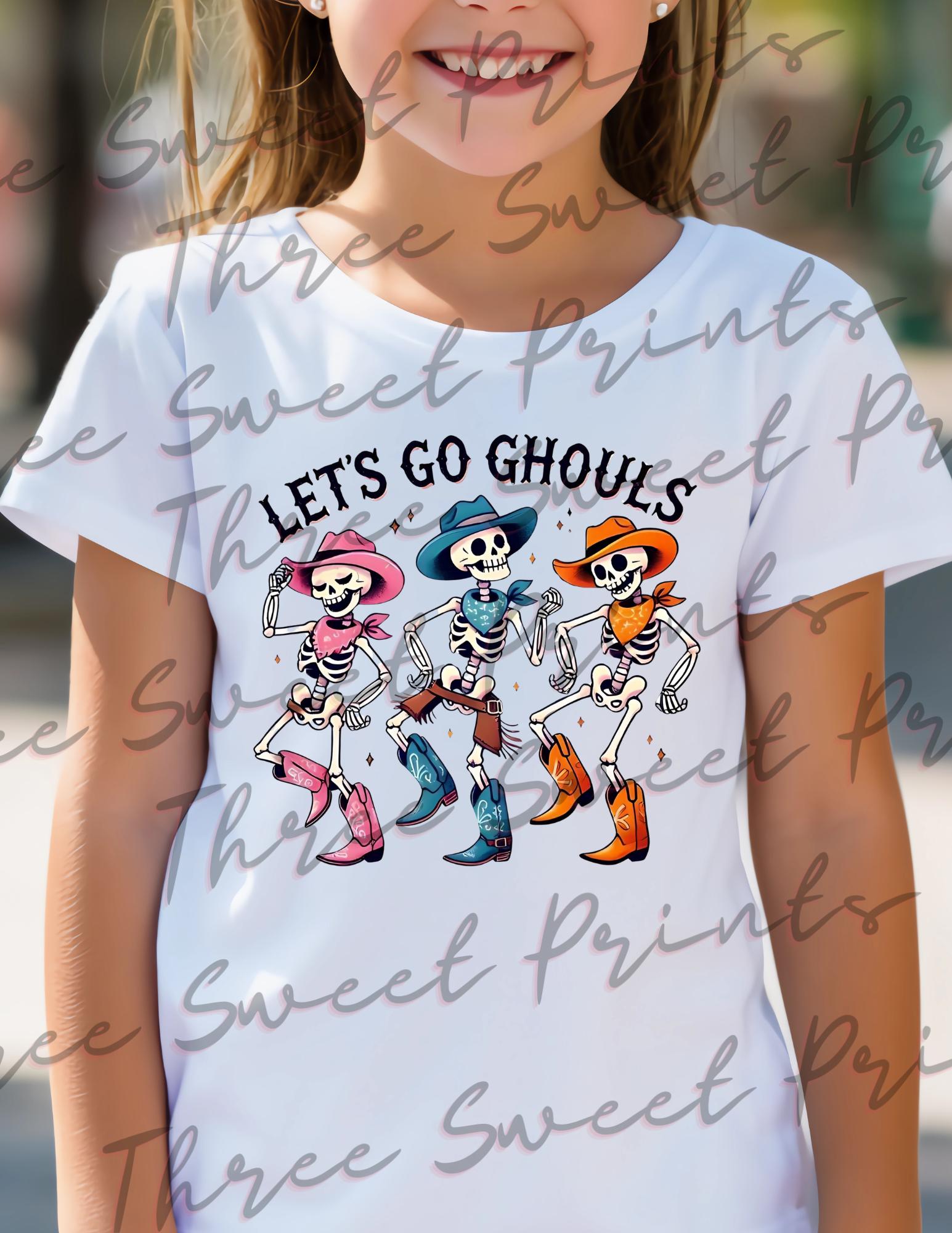 Let's Go Ghouls Png, Let's Go Ghouls Svg, Halloween Png, Skeleton Png ...