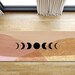 Pastel Color Aesthetic Boho Moon Yoga Mat Custom Personalized - Etsy