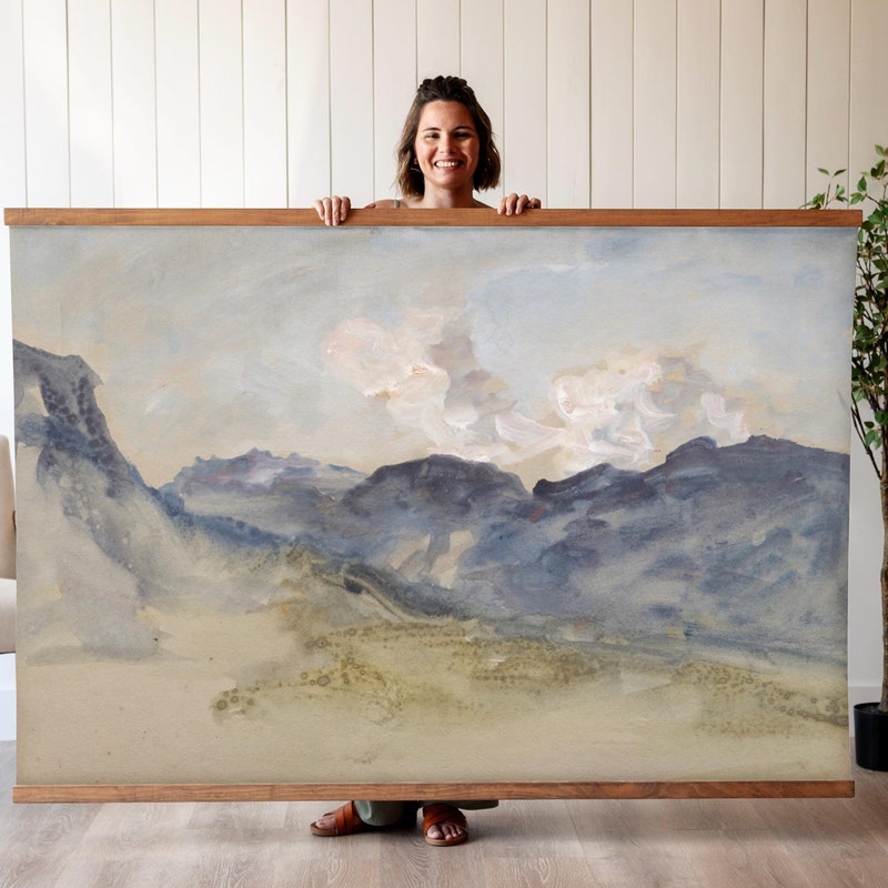 Abstract Mountain Art - Etsy