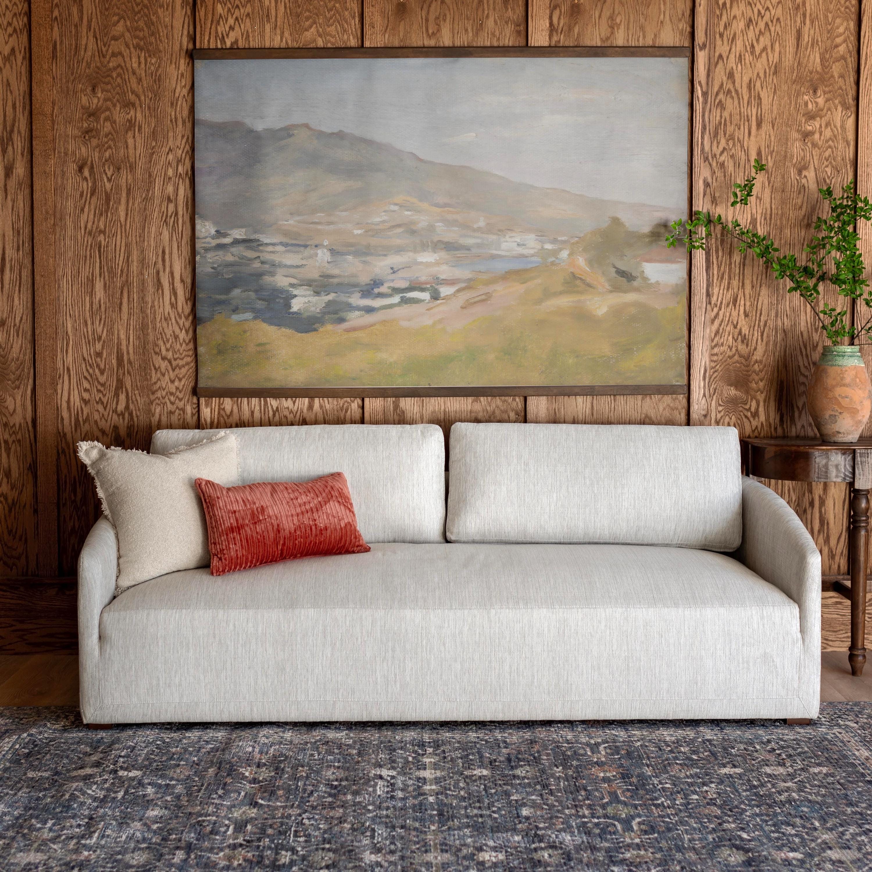 Oversized Landscape Canvas Wall Art: Vintage Oil Painting Print | 617 ...