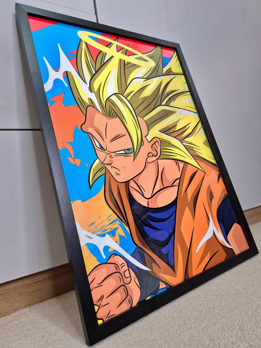 Goku Super Saiyan 3 A2 Poster Dragon Ball - Etsy