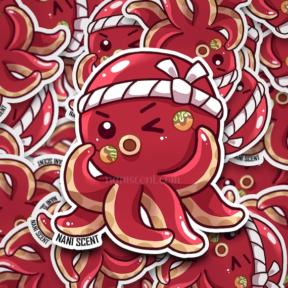 Tako Takoyaki Vinyl Sticker Cute Food Sticker Car Laptop - Etsy Italia