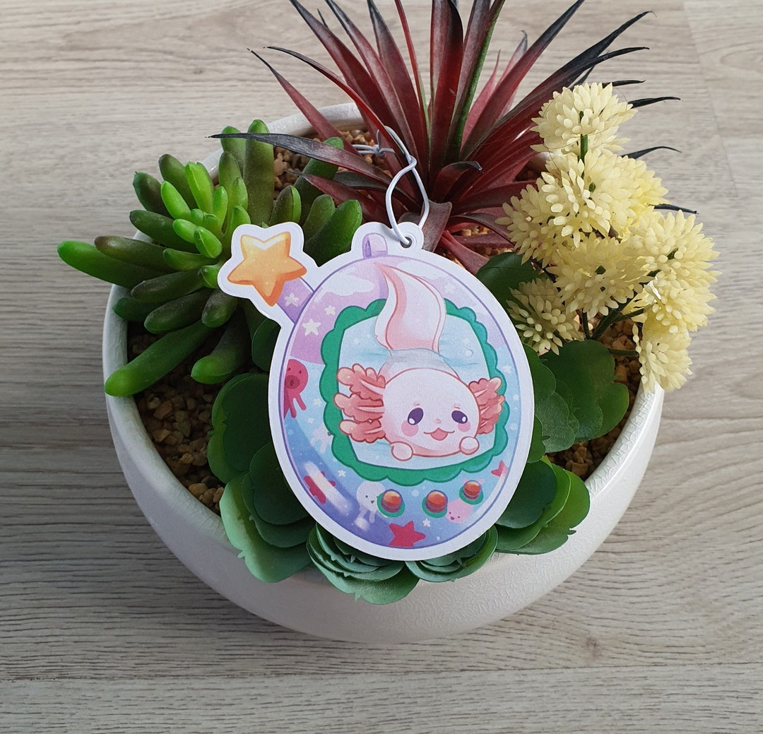 Axolotl Tamagotchi Air Freshener L Car Accessory JDM Japan Anime Kawaii ... Axolotl Tamagotchi Air Freshener L Car Accessory JDM Japan Anime Kawaii ...