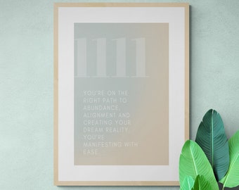 Butterfly Aura Set of 3 Posters Positive Affirmation Retro Gradient ...