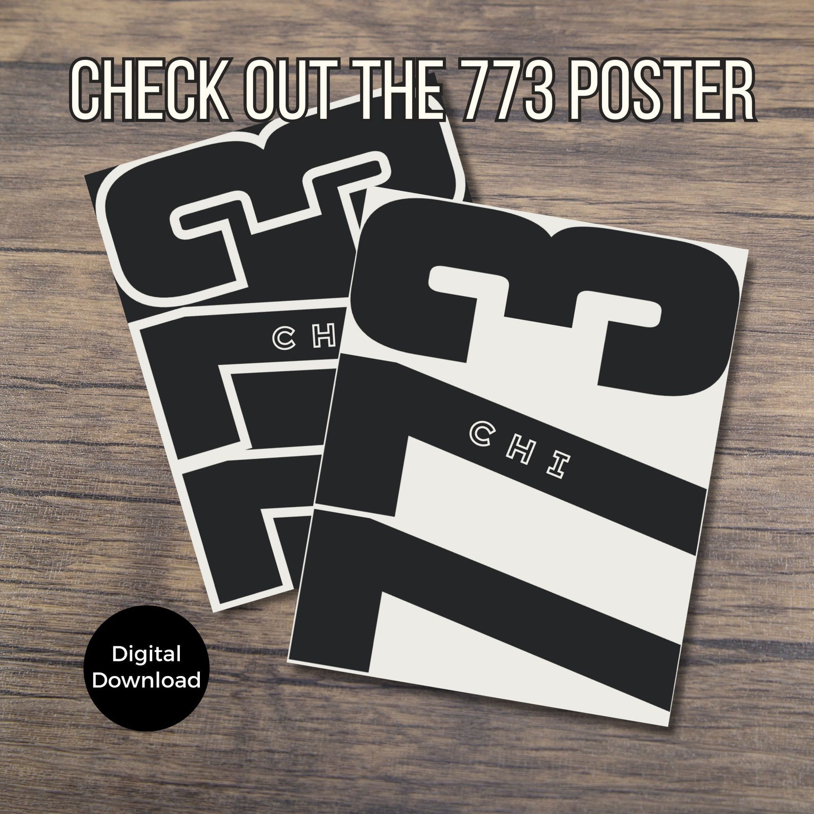 Chicago Wall Art: 312 Area Code Poster Set (digital Download) - Etsy