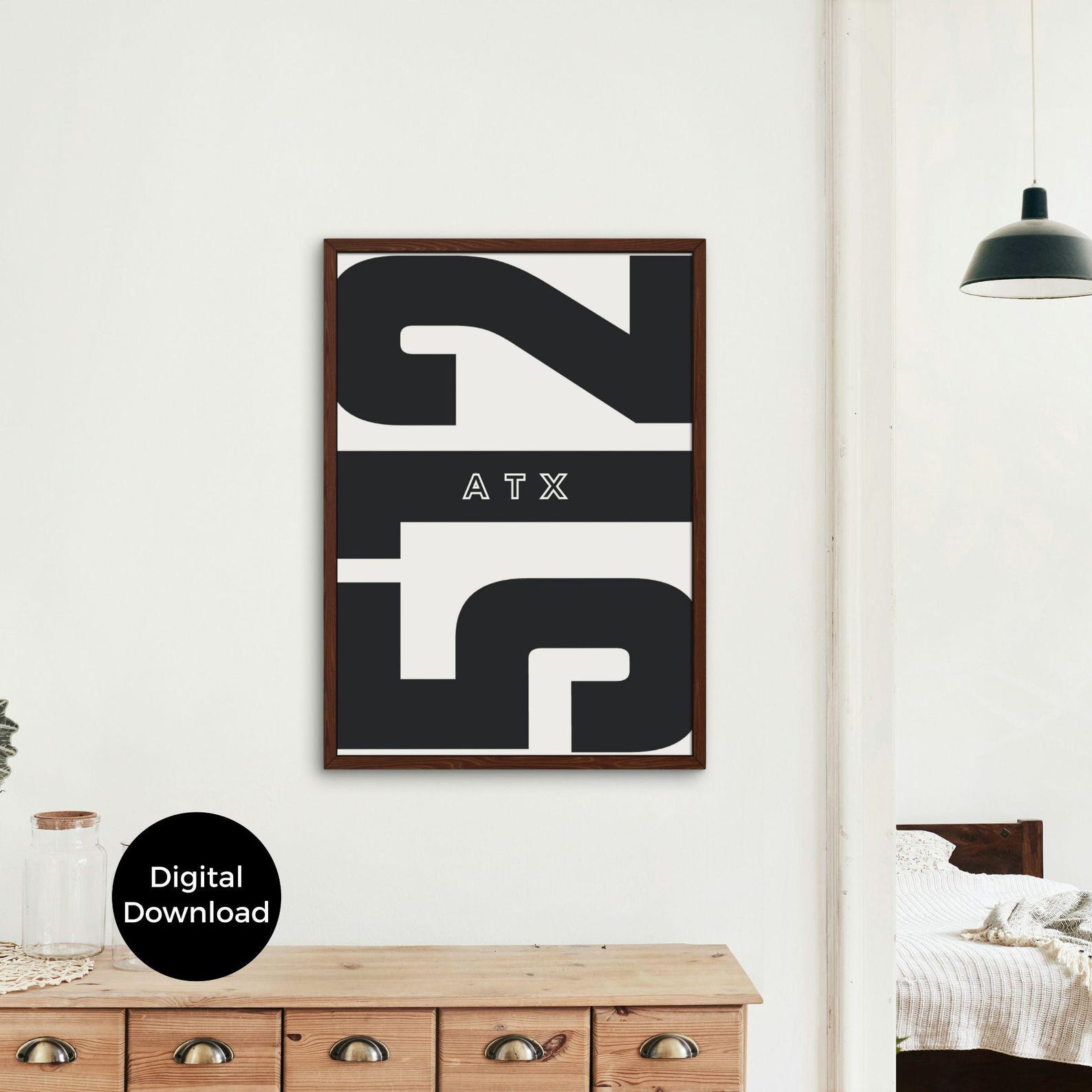 Austin 512 Area Code Poster Set: Texas Wall Art (digital Download) - Etsy