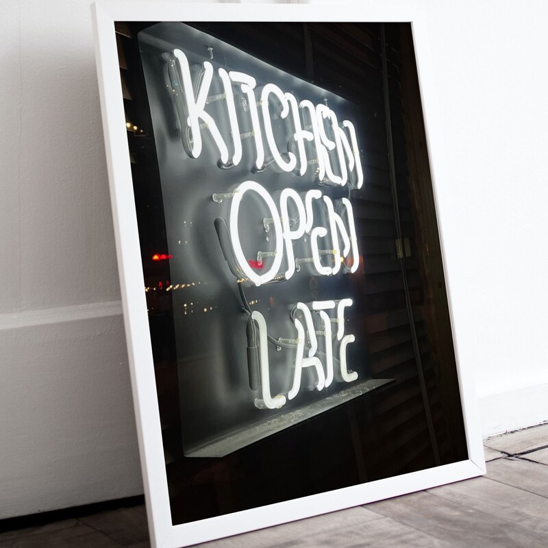 Neon Sign Print - Etsy