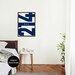 Dallas Area Code 214 Poster Set: Blue and White Wall Art (digital ...